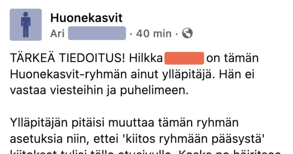 Feissarimokat - Ryhmän jäsenellä on asiaa, osa 38